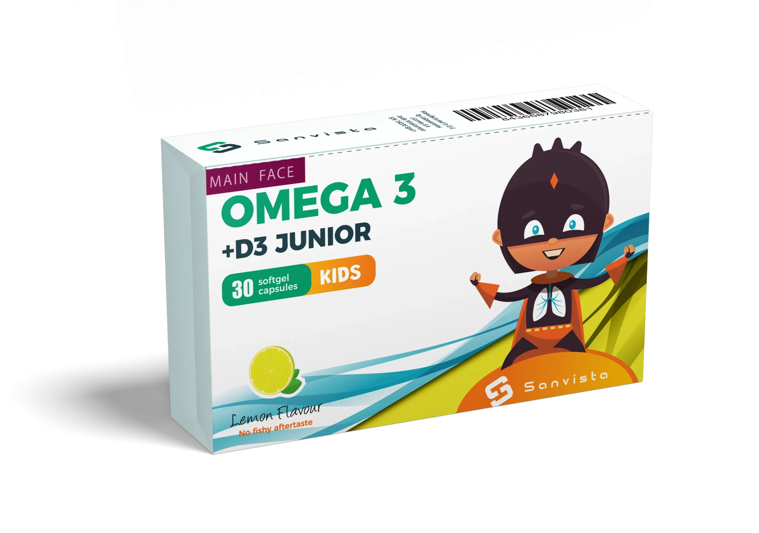 Omega3+D3 junior – Sanvista